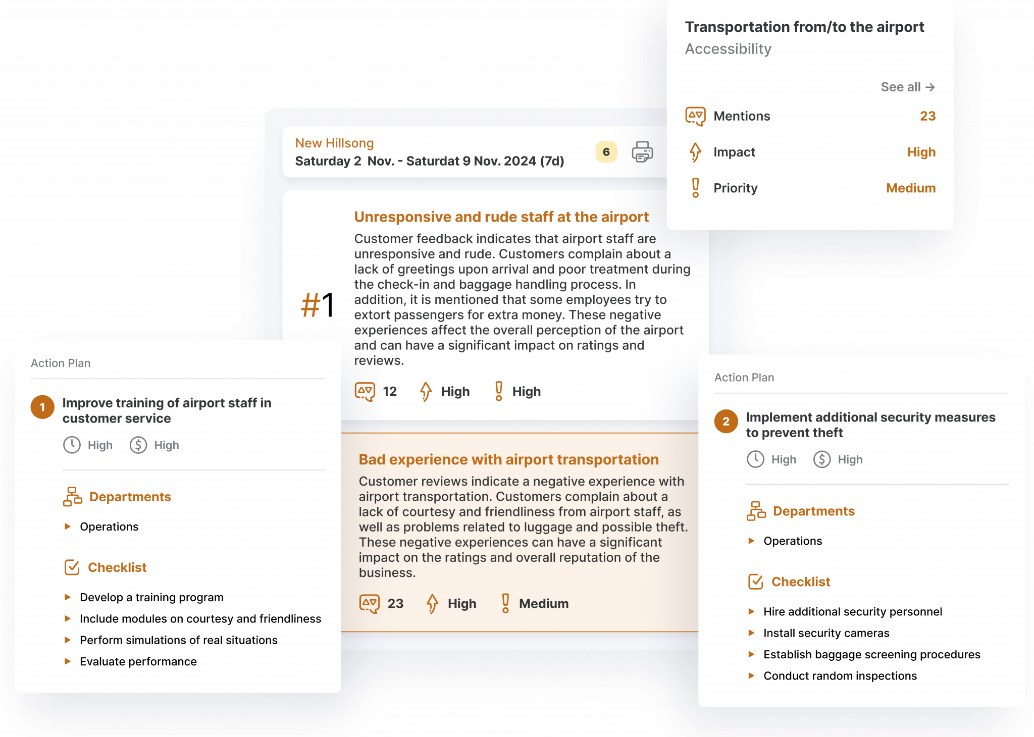 Ai-Driven Prioritization & Action Plans | cxgenies